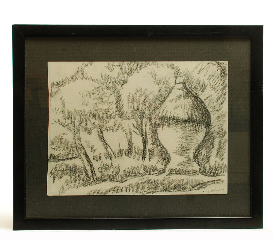 Original Diego Rivera Study – Divers Gallery
